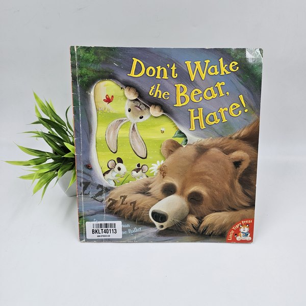 DonT Wake The Bear Hare - BKLT40113 – Extrokids