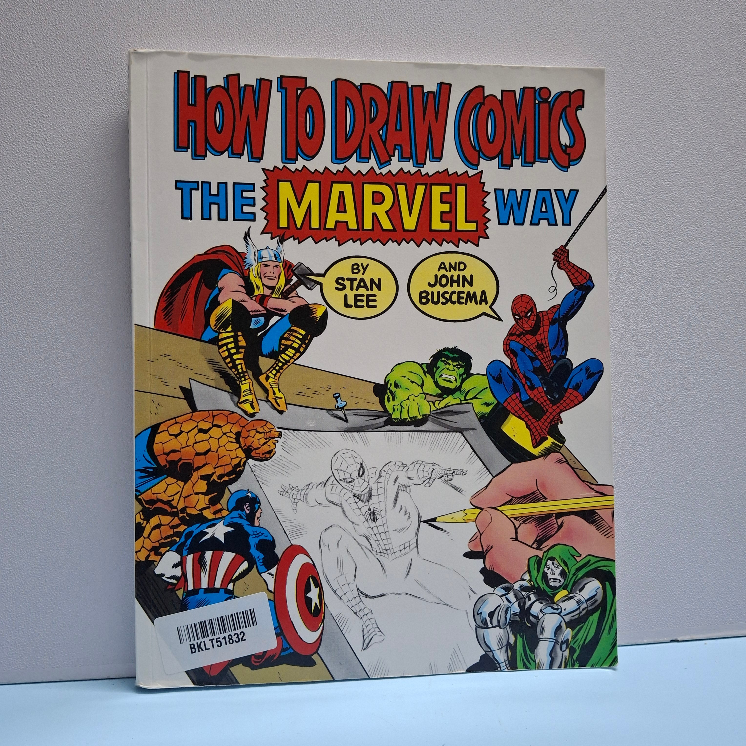 How To Draw Comics The Marvel Way - BKLT51832 – Extrokids