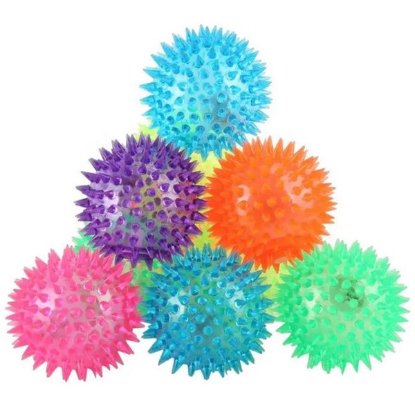 Rubber Spike Ball 1Pc Random Design Will Be Shipped - EKT3480 – Extrokids