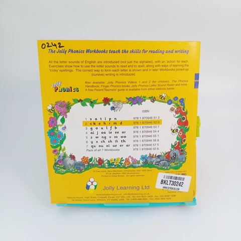 Jolly Phonics Work book 2 - BKLT30242 – Extrokids