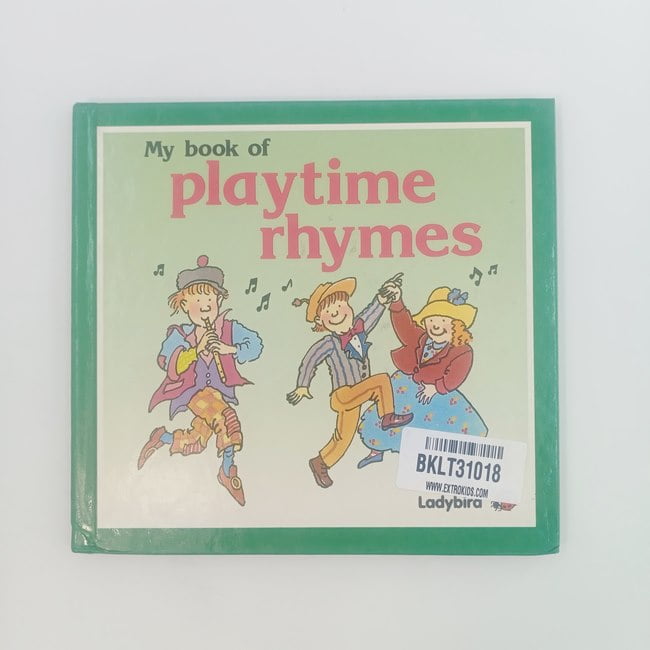 my book of playtime rhymes - BKLT31018 – Extrokids