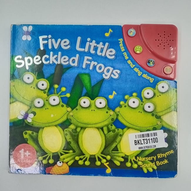 Five little speckled frogs - BKLT31100 – Extrokids