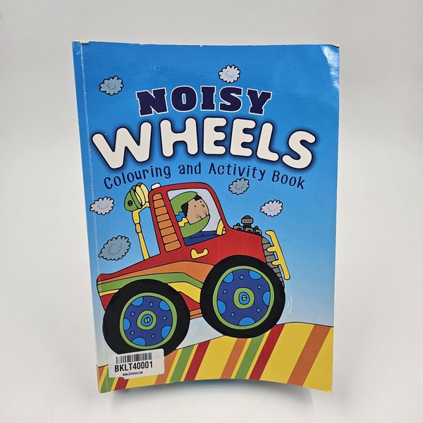 Noisy Wheels Colouring And Activity Book - BKLT40001 – Extrokids