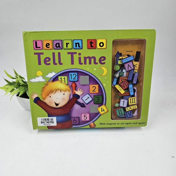 Learn To Tell Time - BKLT40706 – Extrokids