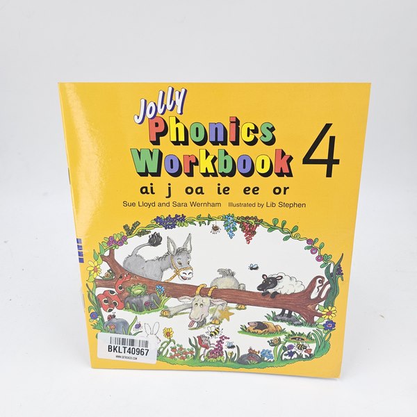 Phonics Workbook-4 - BKLT40967 – Extrokids