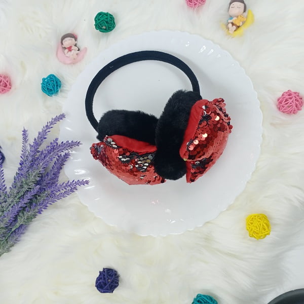 Glitter Ear Muffs - Black - CTKA0009 – Extrokids