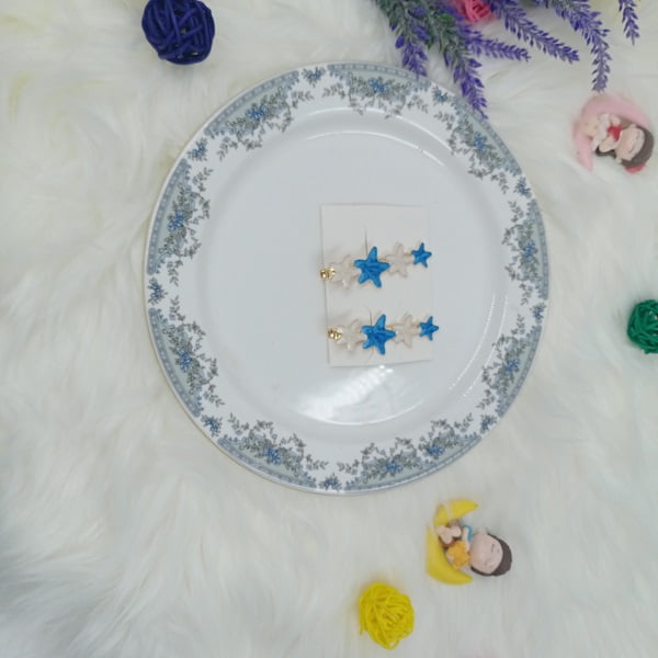 Mini Star Clips - Blue - CTKA0065 – Extrokids