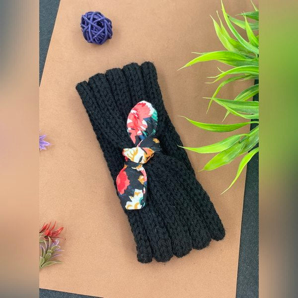Head Band Woolen Model 1pc Black - EKAS0112 - 8 – Extrokids