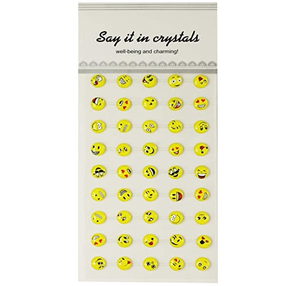 Smiley Crystal Sticker - EKC1971 – Extrokids