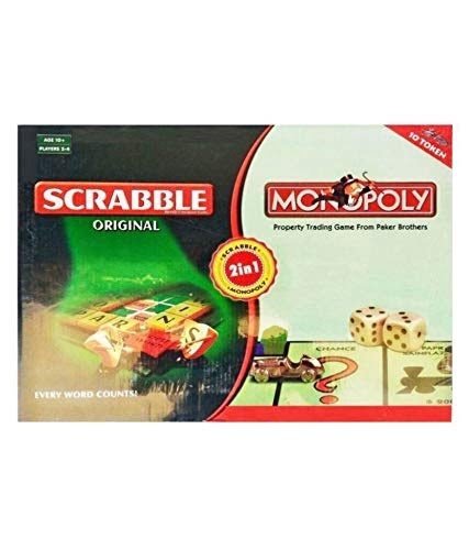 Extrokids Montessori Learning and Family Games Portable Scrabble Box