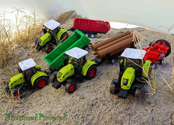 Extrokids Farm Truck Toy Car Friction Powered - EKR0233