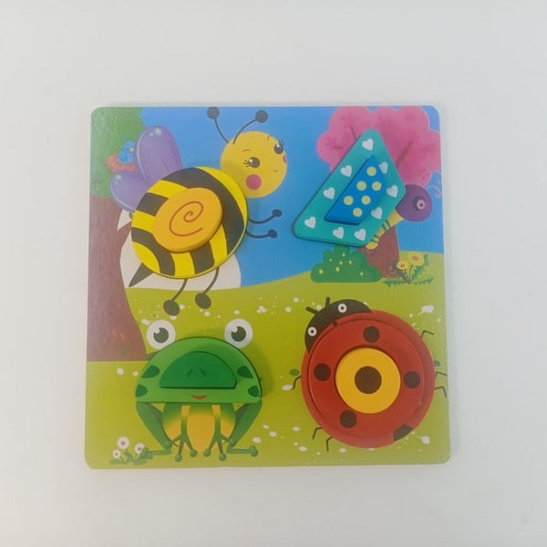 insects puzzle board - EKSD0123 – Extrokids