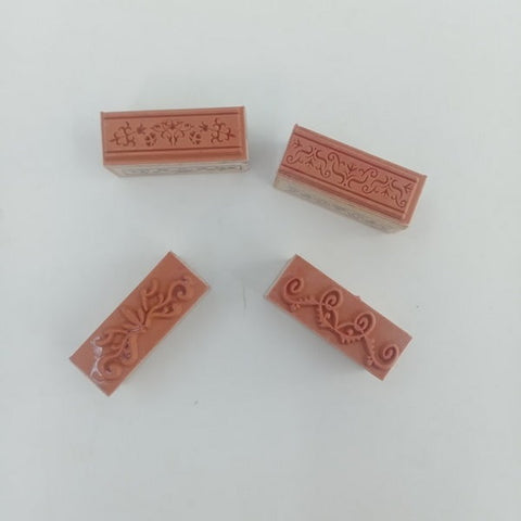 rectangle shape wooden stamp - EKSD0221 – Extrokids
