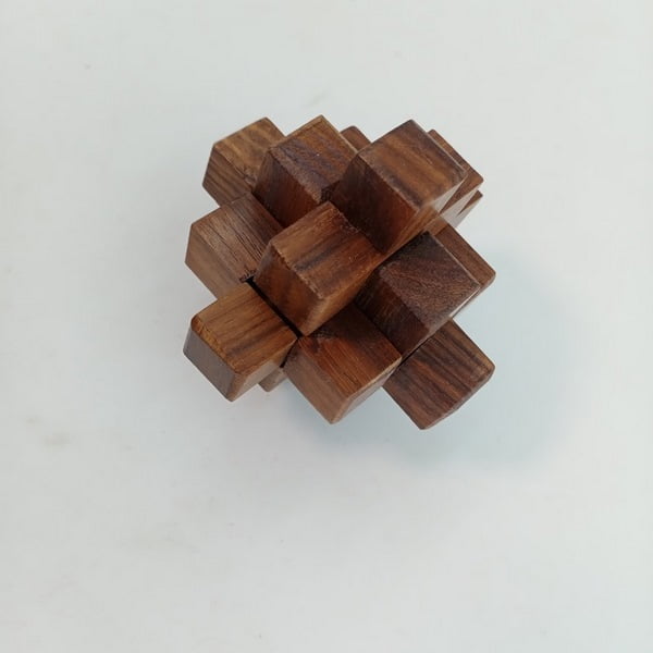 diamond shape wooden puzzle - EKSD0246 – Extrokids