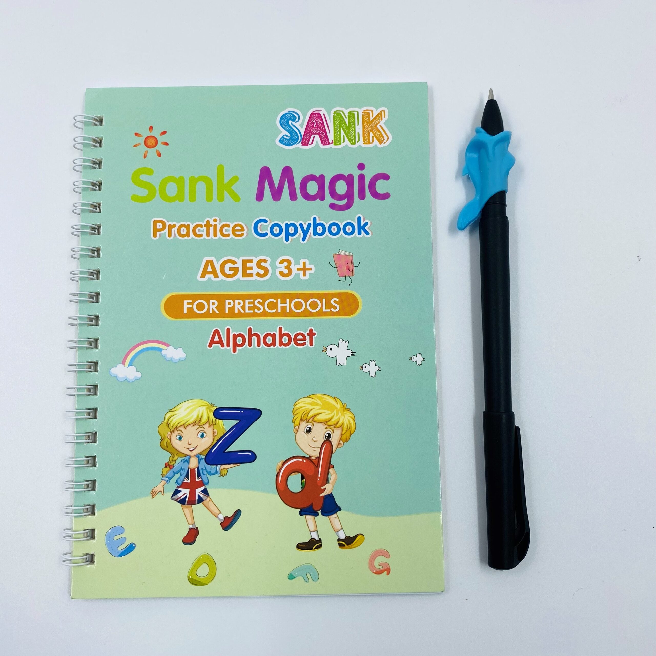 Sank Magic Practice Copybook Set for Preschoolers | Reusable Tracing B ...