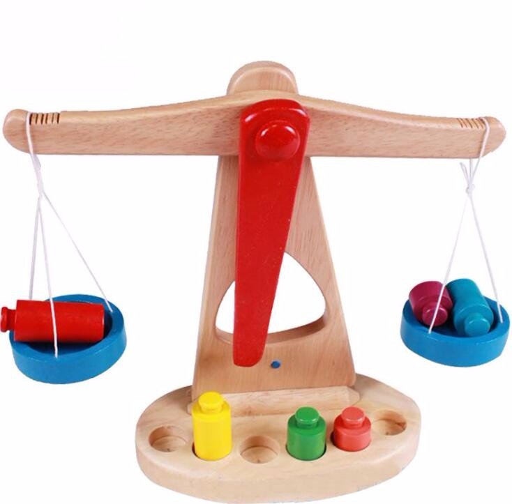 Wooden Weighing Scale For Kids - Big - EKT0106 – Extrokids